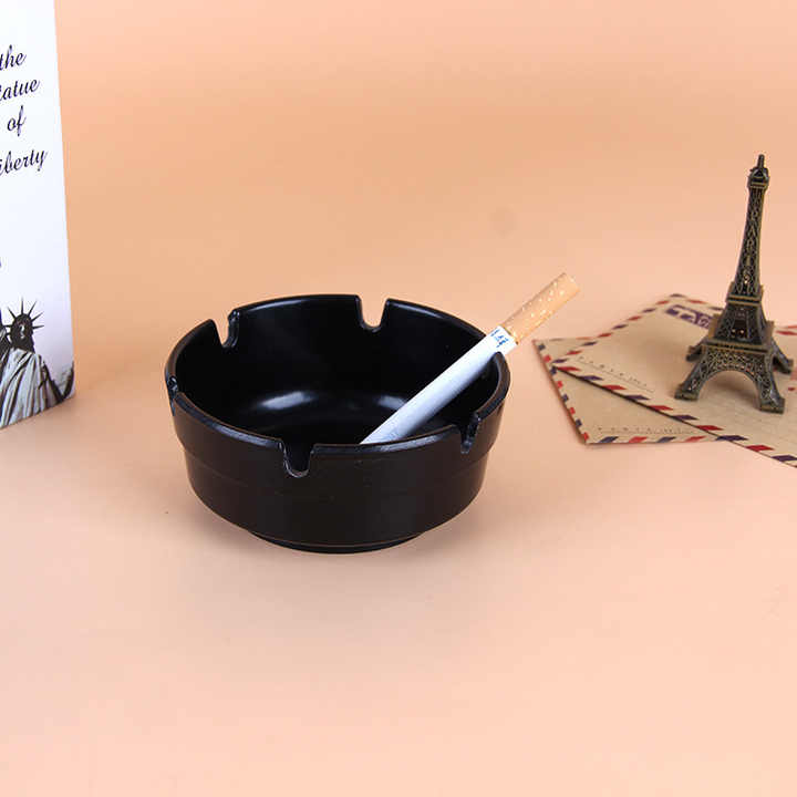 Classic Portable Fireproof Smokeless Windproof Melamine Ashtray with ...