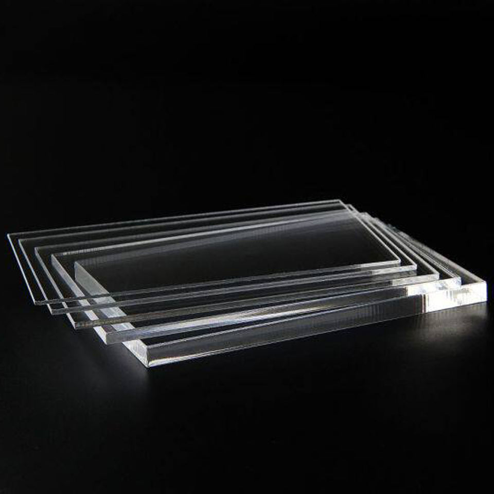 2026 Custom Logo Transparent Acrylic Fridge Magnet Blanks Rectangle ...