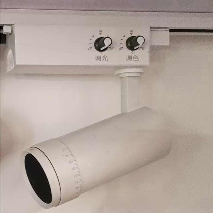 20w Ceiling Rail Magnetic Mounted museum Zoomable Cct Adjustable 0-10v ...