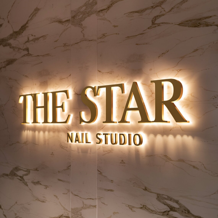 Custom LED Sign for Store Business - Acrylic Letter Shop Name Board Designs