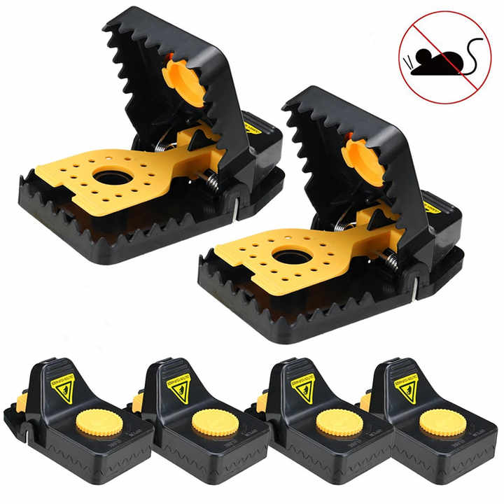 Garden Pest Control - Powerful Mouse Traps for Indoors & Outdoors