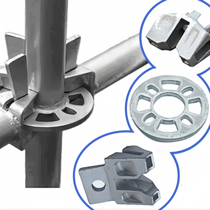 Galvanized Ring Lock Scaffolding System with Diagonal Brace Ledger for ...