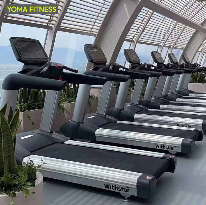 Commercial Treadmill with LED Screen - Gym Fitness Equipment