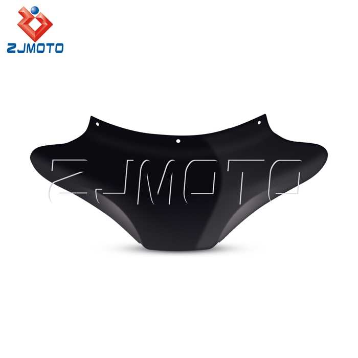 Detachable Batwing Fairing Headlight Fairing for Harley Road King FLHR ...