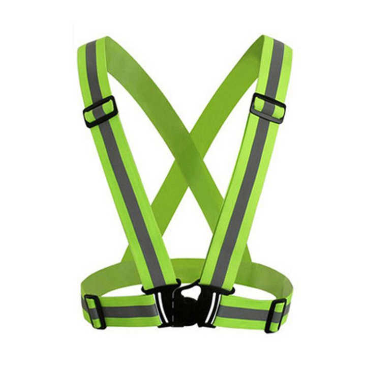 High Elastic Reflective Tape Reflective Visibility Striped Vest ...