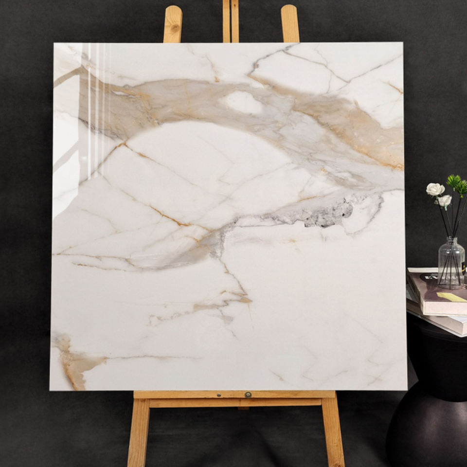 Luxury Stone Tile Living Room Marble Floor Ceramic Tiles for House ...