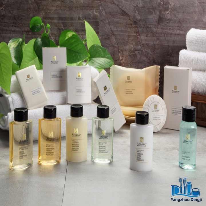 Biodegradable Hotel Amenities Set Kraft Paper Vanity Kit Plastic-Free ...