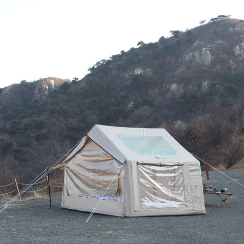 Woolf 9sqm Outdoor Camping Oxford Cloth Inflatable Tent