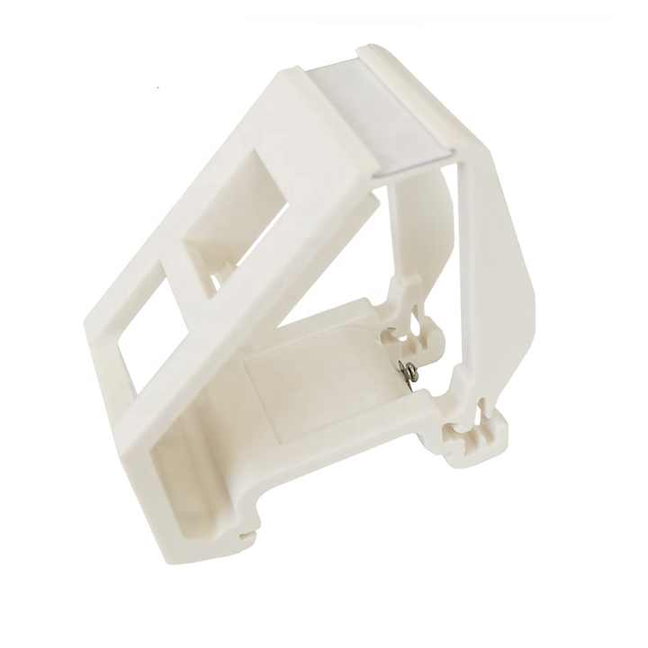 RJ45 Keystone Module Holder DIN Rail Adapter With Dust Proof Door ...