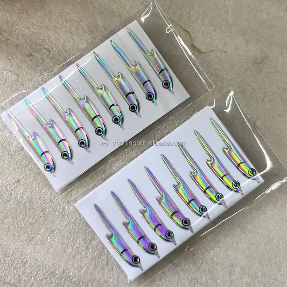 Fly Tying Upgrade Fleye Foils Baitfish Lure Vinyl Masks Artificial ...