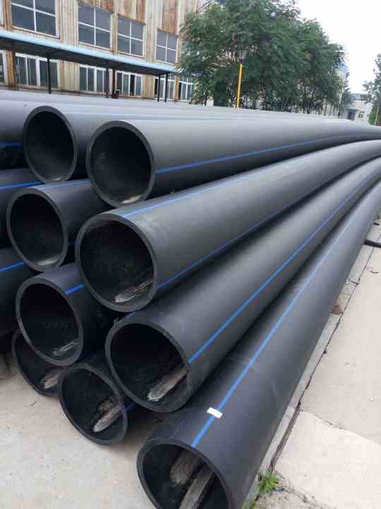 Pe100 Hdpe Pipe Polyethylene Pipes Pn6-pn16 Black Color 20-110mm ...