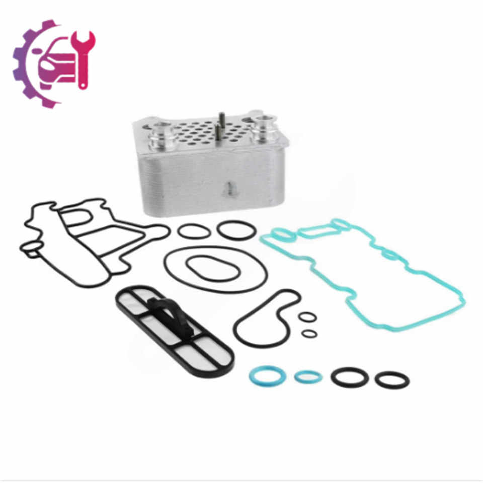Engine Oil Cooler with Gasket 3C3Z-6A642-BB 3C3Z6A642CA for Ford Short ...