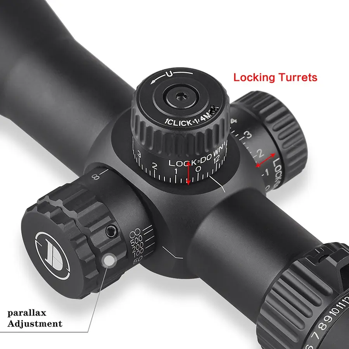 Discovery Optics HT 6-24X40SF FFP Hunting Scope - Professional