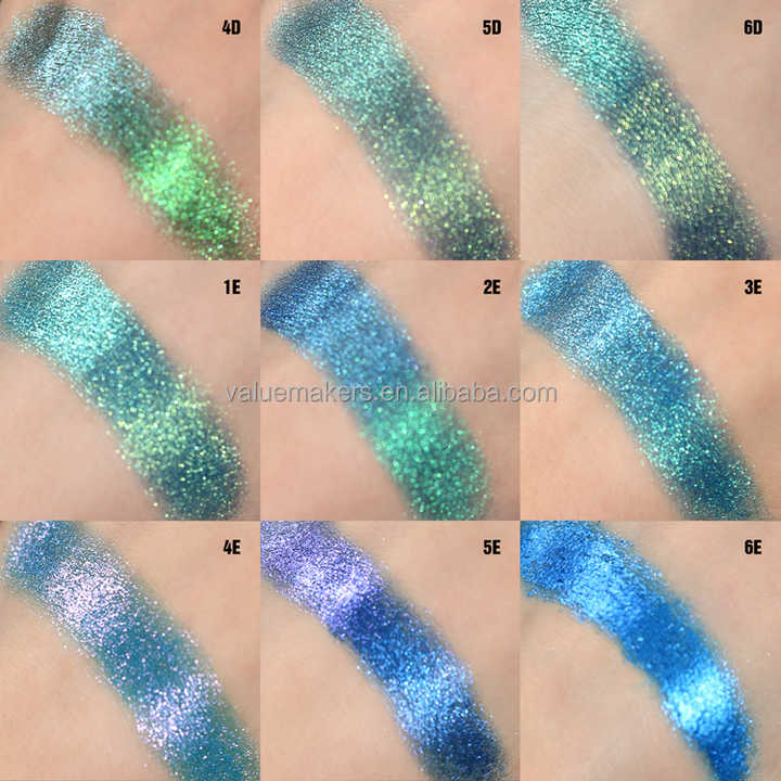 Custom DIY Eyeshadow Palette - Loose Red Glitter Pigment