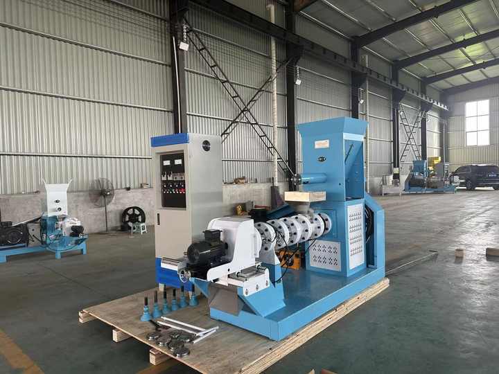 Efficient Animal Feed Pellet Extruder Machine - Full Fat Soya Bean ...
