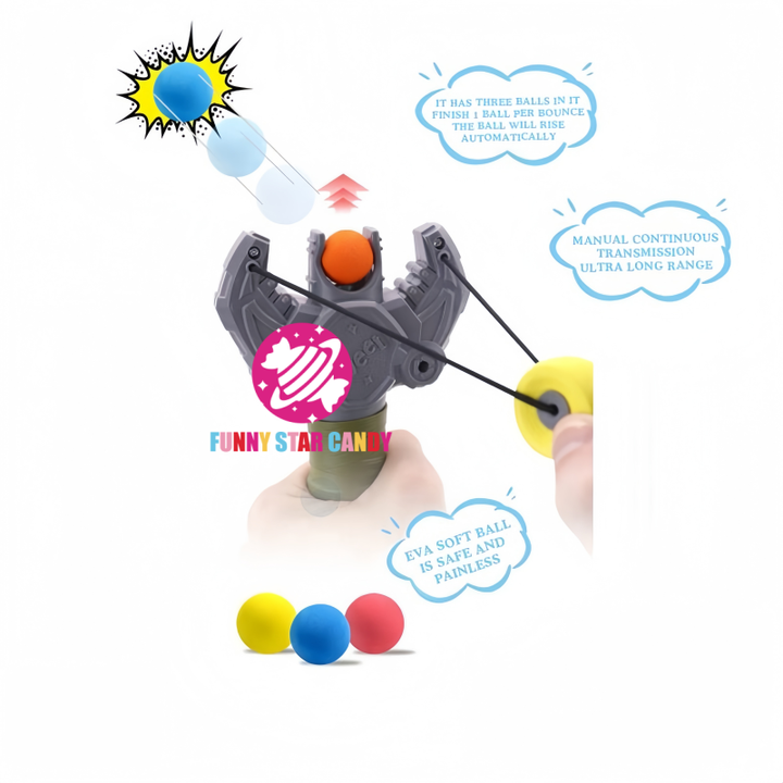 Boys Game Slingshot Candies Toy Supplier Custom Funny Outdoor Shooting ...