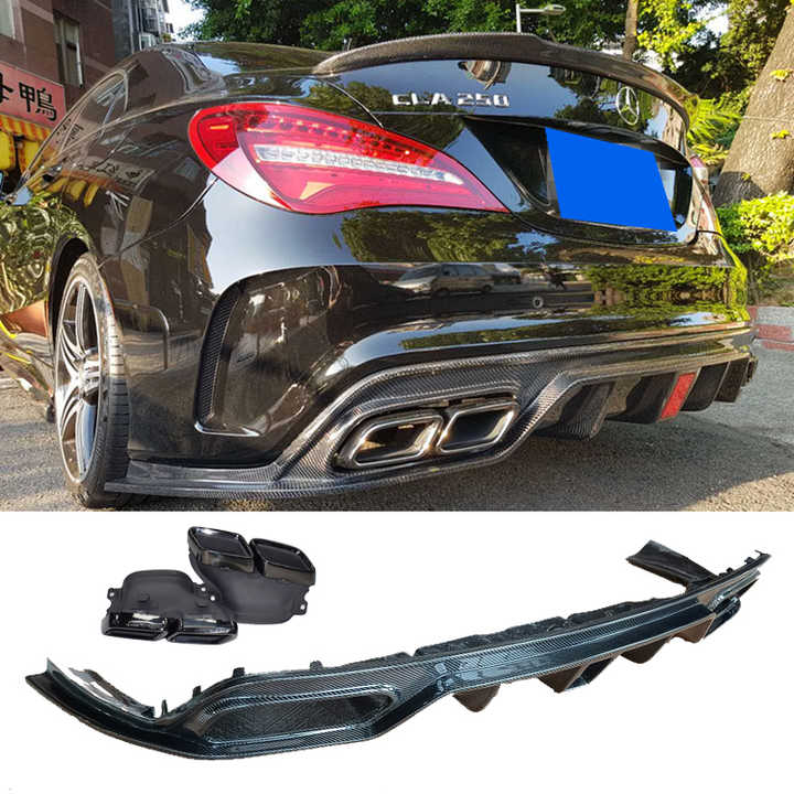 AMG Style Exhaust Tips for Mercedes-Benz W205 W213