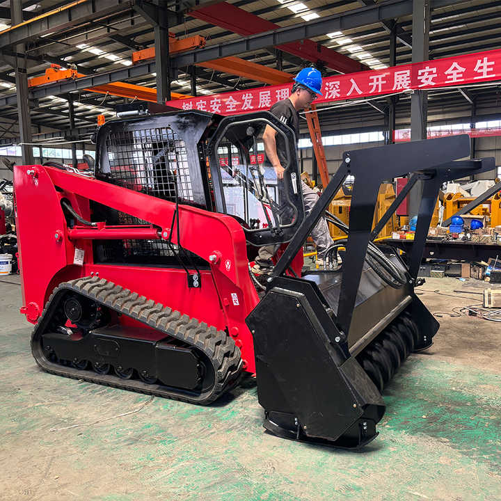 Australia Skid-steer-loader 75hp 100hp Forest Mulcher High Flow ...