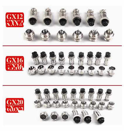 GX12 connector socket 2pin 3Pin 4Pin 5Pin 6Pin 7Pin aviation connectors ...