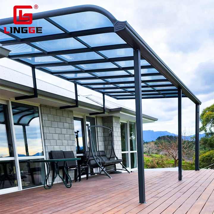 Garden Awning - Durable Outdoor Polycarbonate Roof Cover