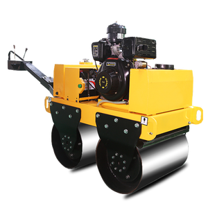 Buy Wholesale double drum vibratory pedestrian roller For Soil ...