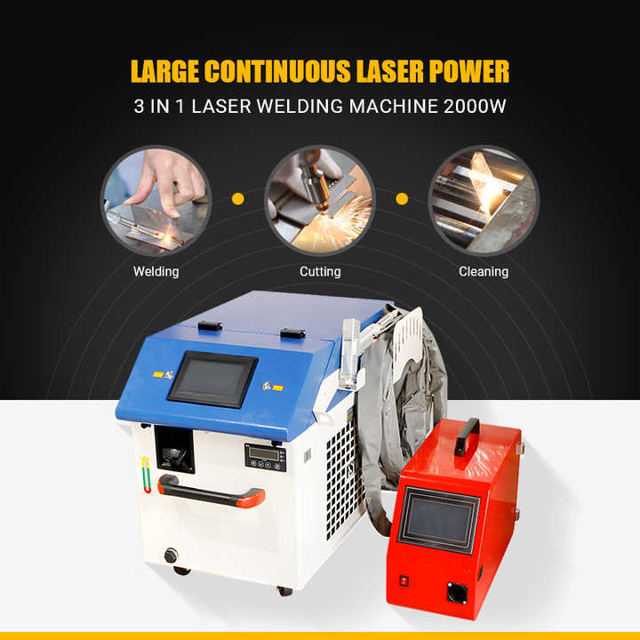Hot Sale 3in1 1500w Handheld Aluminium Fiber Laser Welder Laser Welding ...