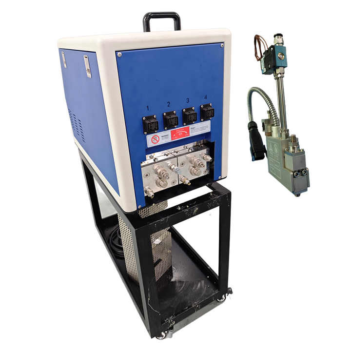 Efficient Ni120 plug compatible hot melt glue dispensing equipment 4 ...