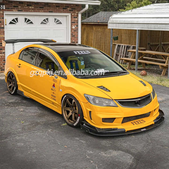 Honda Civic FD2 Front Bumper Grille - FEELS Style Upgrade