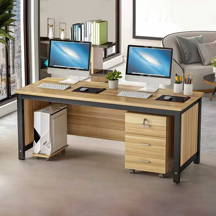 Shop Our Modern Cheap Desk Workstation with File Cabinet