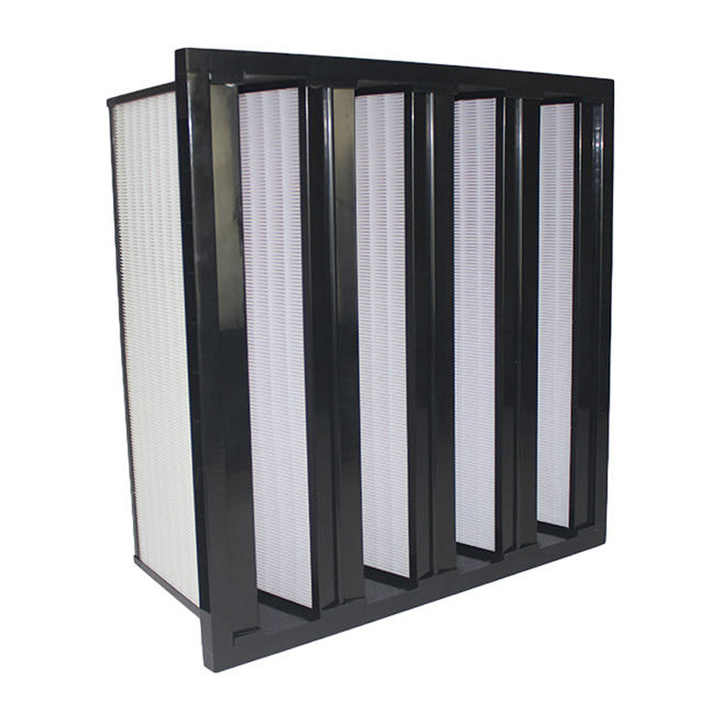 ABS Frame Merv13 Merv14 V Bank Compact Air Filter for Industry| Alibaba.com