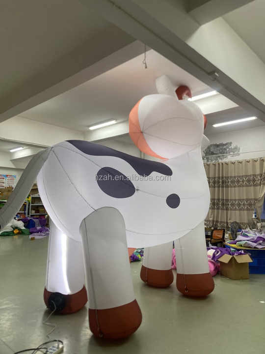 13ft Giant Cow Inflatable Farm Animals Cartoon Model Inflatable Milk ...