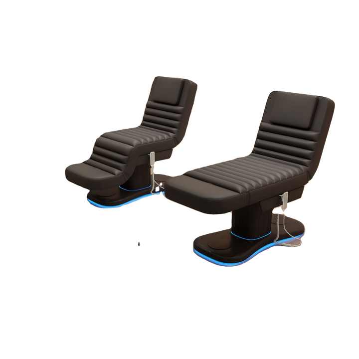 Luxury Salon Electric Spa Beauty Treatment Chair Luxury Curved Facial ...