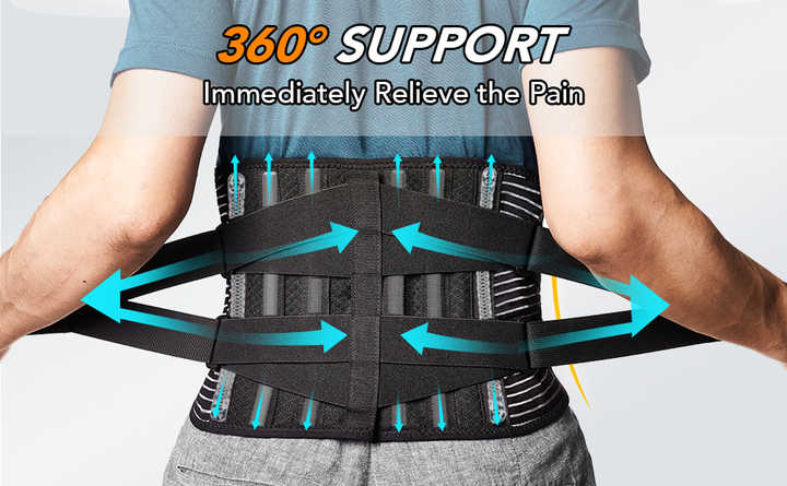 Adjustable Working Waist Back Brace Lumbar Support Belt| Alibaba.com