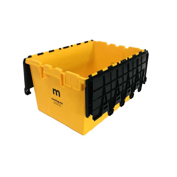 Recyclable 70L Stackable Tote Bin - Heavy Duty Storage