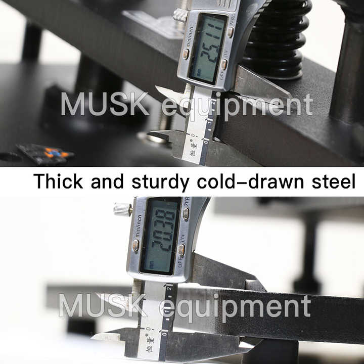 Double Wheel Hand Press Leather Die Cutting Machine for Cloth Paper EVA ...