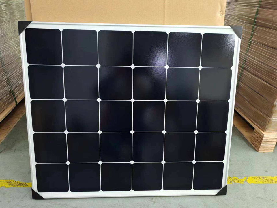 Rigid Premium 100W/110W PV Module 18V Monocrystalline IBC Sunpower Back ...