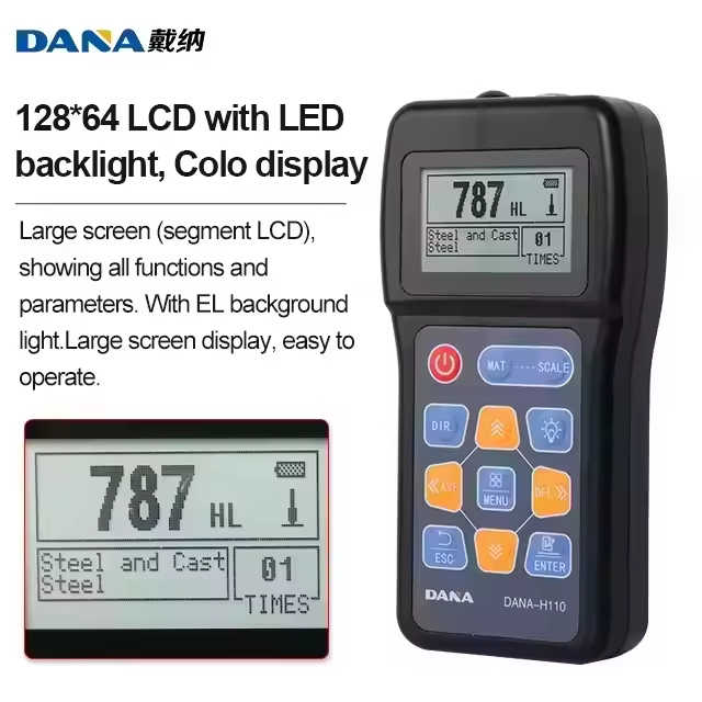 Field Testing Smartest NDT Technology Leeb Hardness Meter Compact ...