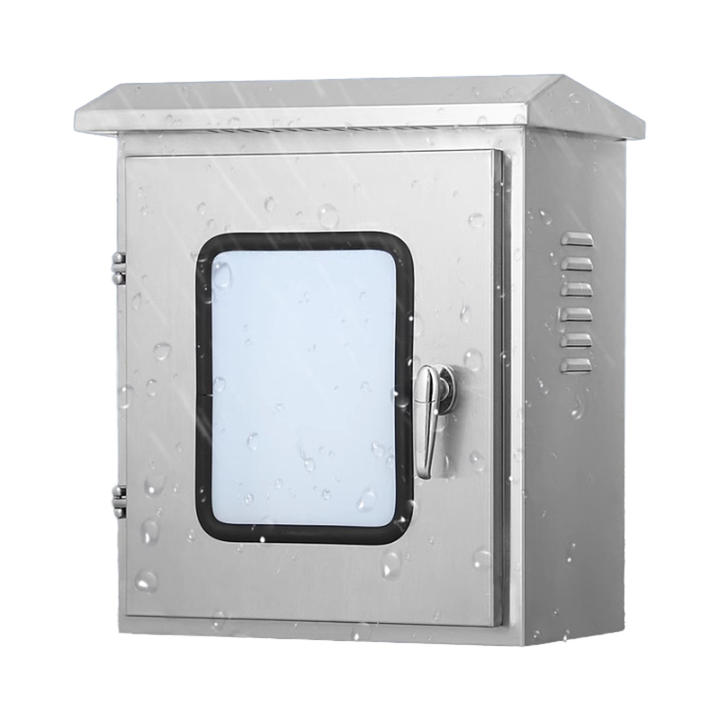 304 Stainless Steel Distribution Box Custom Outdoor Rainproof Outdoor ...
