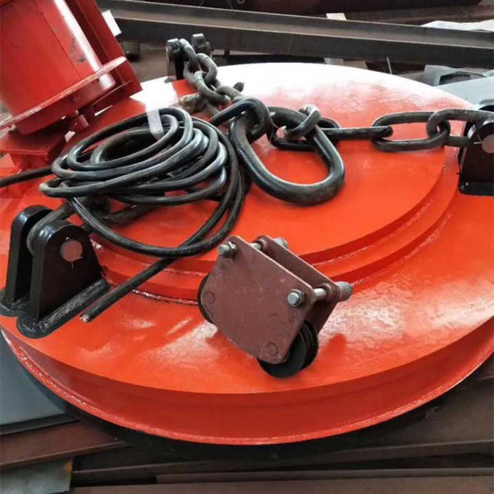 Crane Lifting Magnet for Handling Scrap Crane Electromagnet 220 v Dc ...
