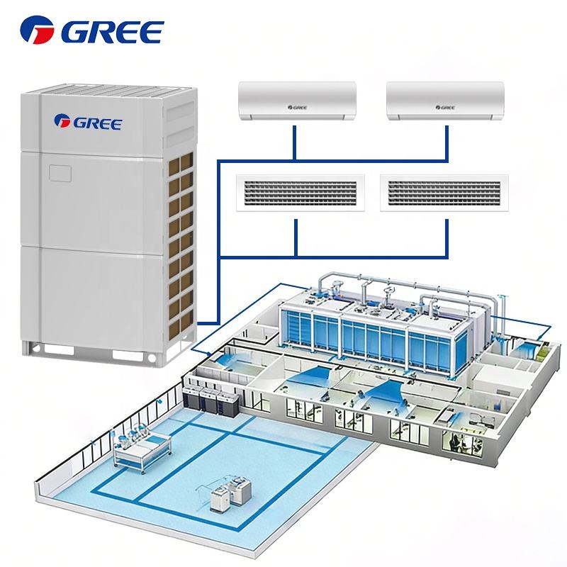 Gree VRF Air Conditioner R32 R410a DC Inverter 22KW 54KW 68KW Modular ...