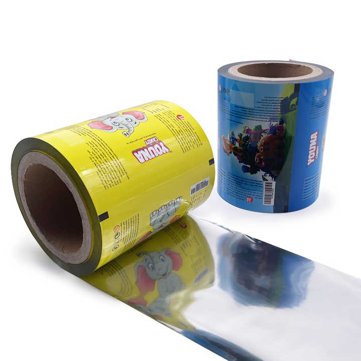 Custom Printing Candy Sachet Packaging Roll Film Plastic Chocolate ...