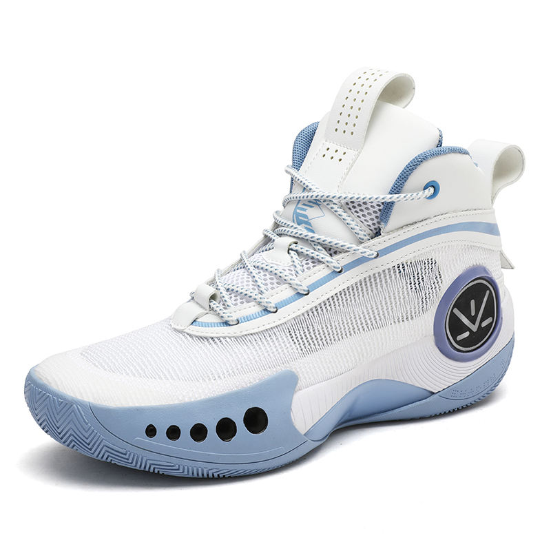 Men's Basketball Shoes High Top Lace up Sneakers Air Mesh Outdoor ...