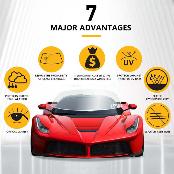 For Xpel Quality TPU Self Healing Car Windshield Film 1.52*15M Roll ...