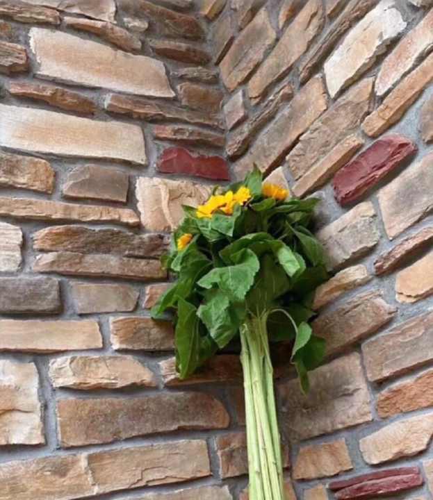 European Style Cast Stone Silicone Mold RF Culture Stone PVC Artificial ...