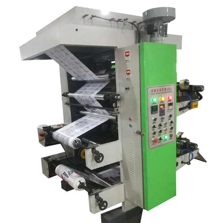 60m/min Flexographic Printers - 2 4 Color Printing Machines