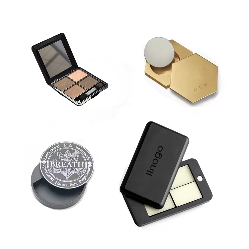 Luxury Solid Perfume Container - Magnetic Lip Balm Box