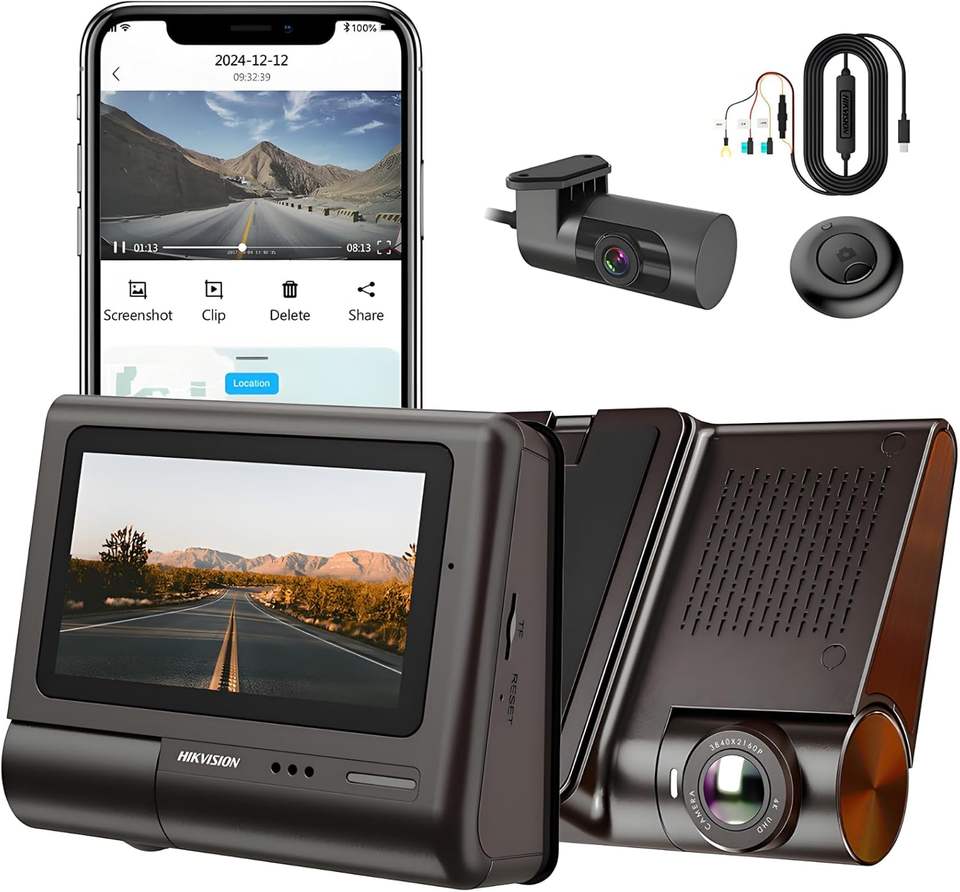 For G2PRO Dashcam 102 Angle 4K + 1080P SONY STARVIS Sensor ADAS+GPS ...