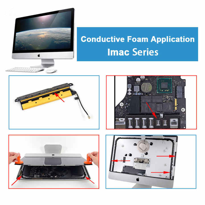 Emc Emi Shielding Gasket - Conductive Fabric over Foam