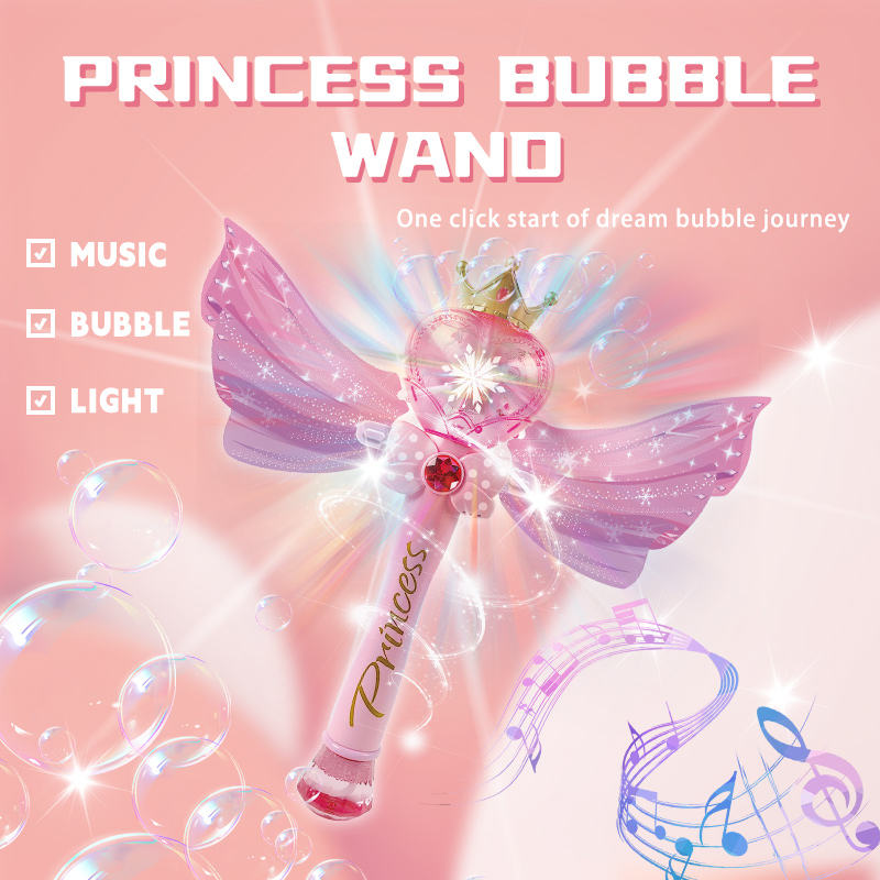 Bubble Machine Kids Automatic Electric Blowing Bubbles Light up Outdoor ...