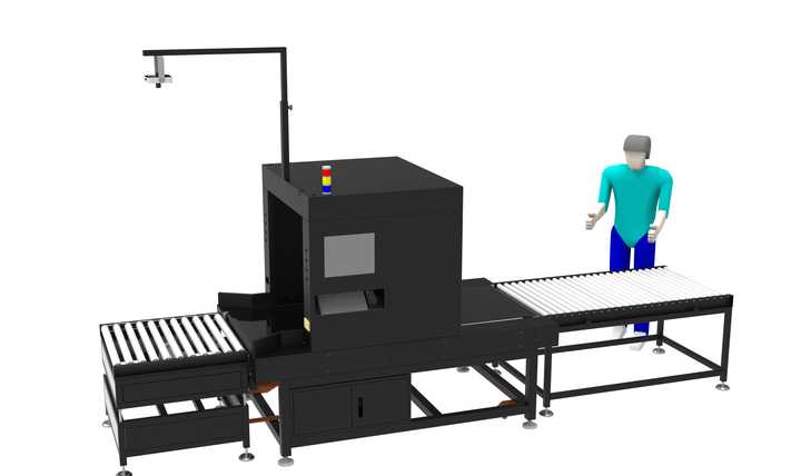Dynamic DWS System Automated Big Barcode Scanner Parcel Sorting Farm Logistic Equipment High ...
